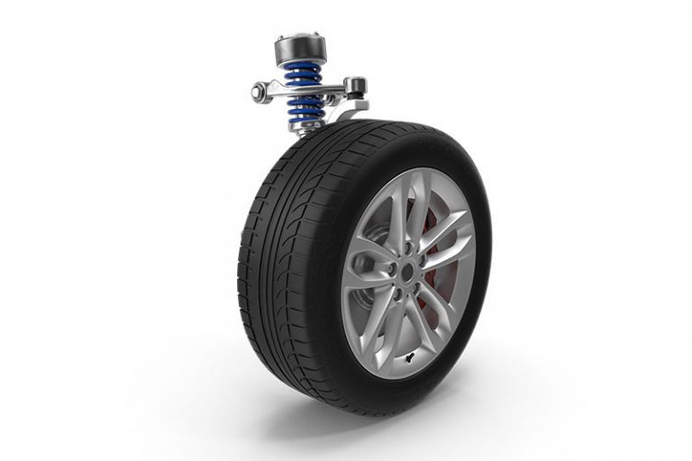 ¿Cuáles son las partes de la rueda de un coche?