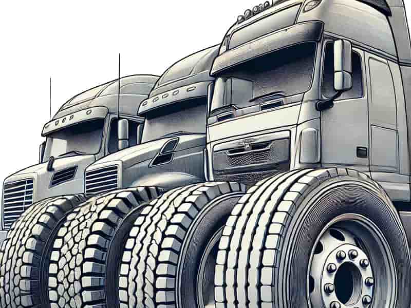 Tipos de neumáticos para camiones - Muchoneumatico.com
